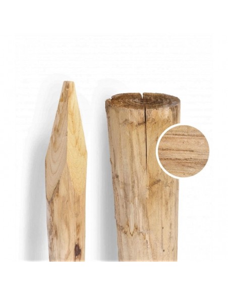 Piquet chataignier Ø 6/8 cm H 180 cm